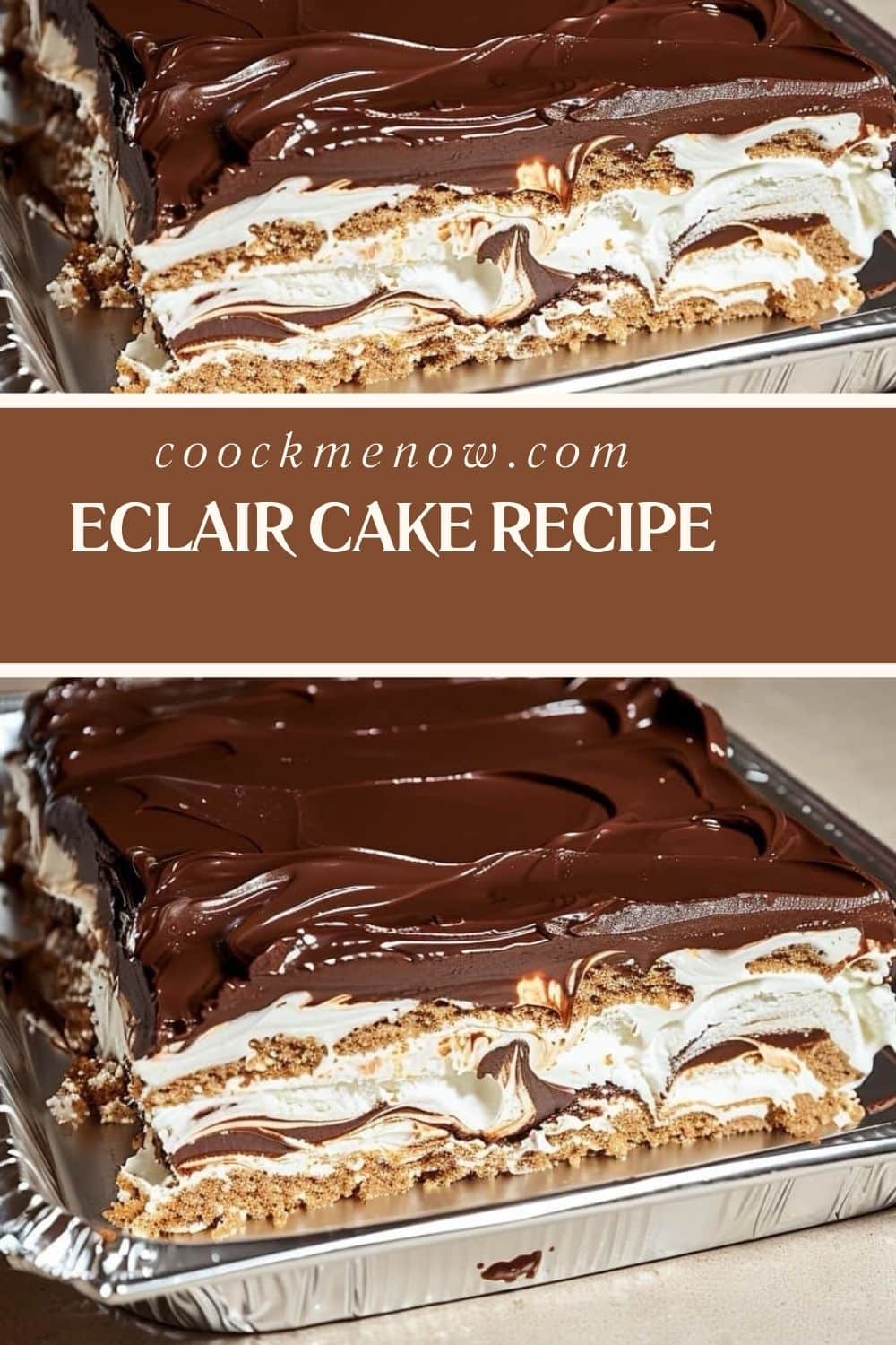 Eclair Cake Recipe - coockmenow