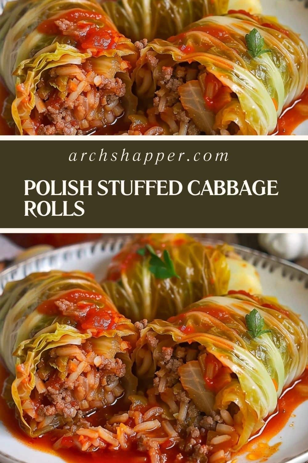 Polish Stuffed Cabbage Rolls - coockmenow