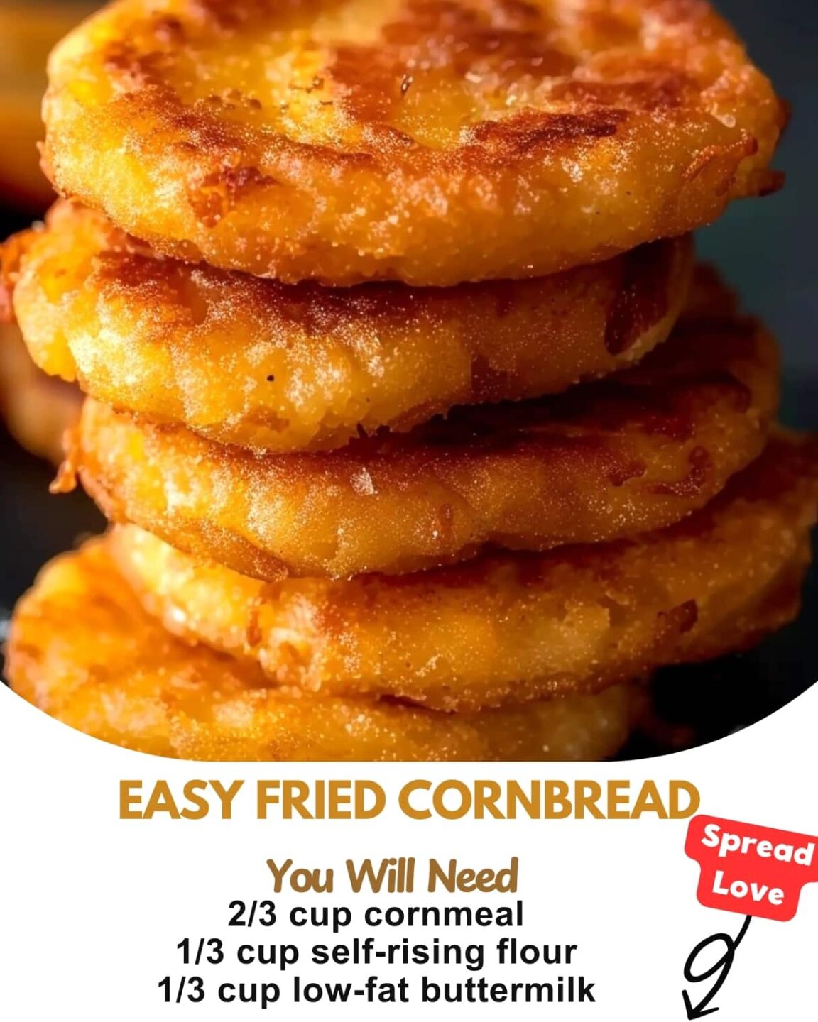 Easy Fried Cornbread - coockmenow