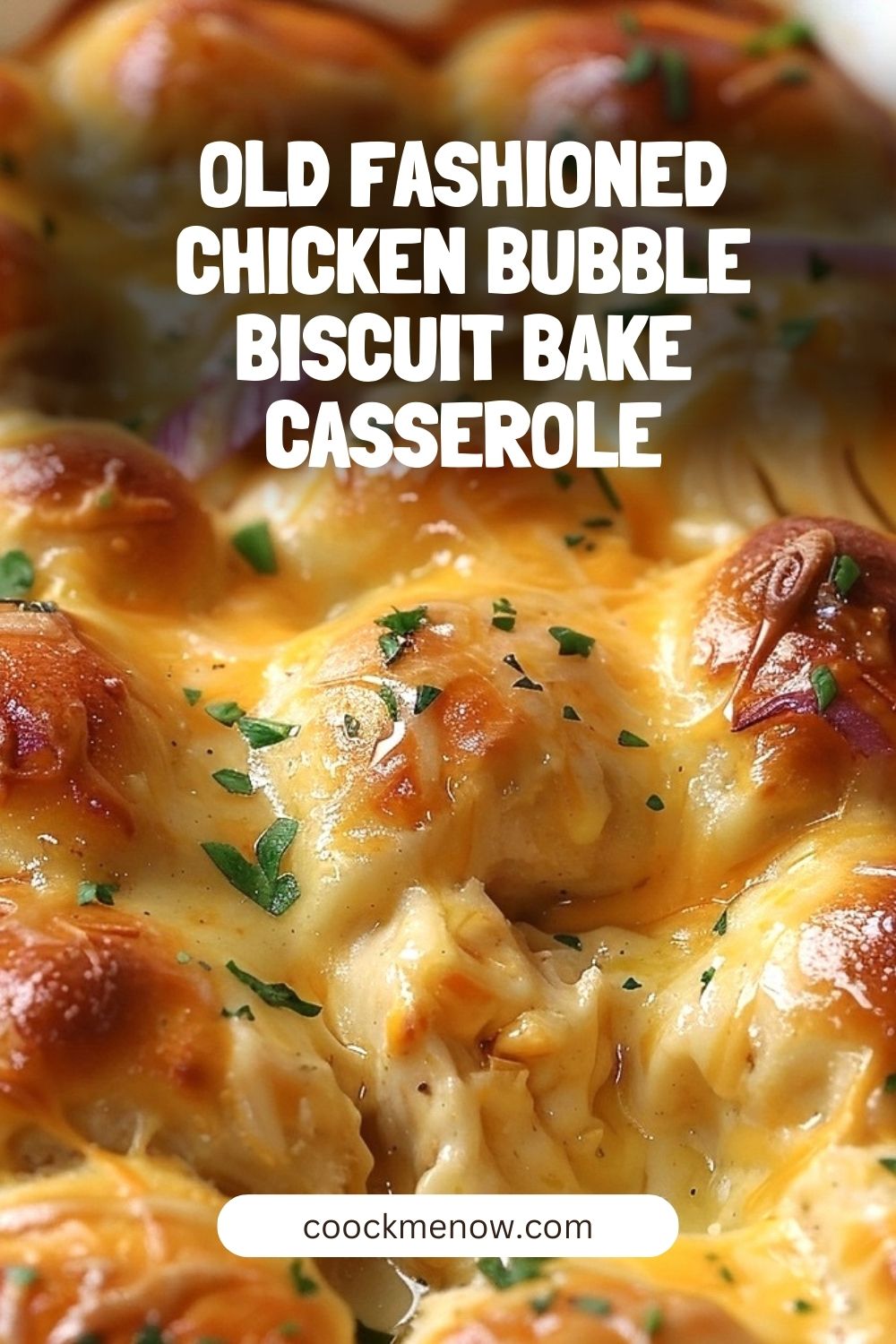 Old fashioned chicken bubble biscuit bake casserole - coockmenow