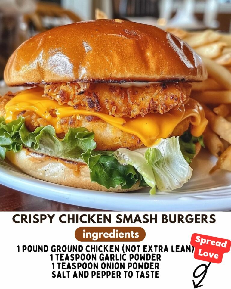 Crispy Chicken Smash Burgers - coockmenow